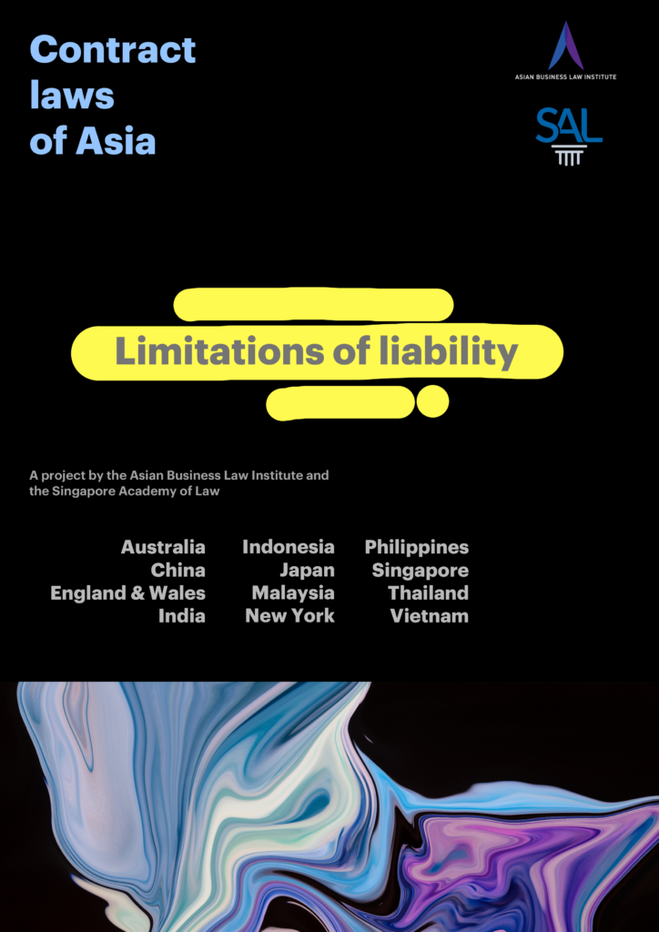 Contract Laws of Asia – Limitations of Liability - Asian Business Law ...